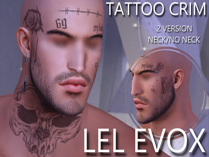 Second Life Marketplace - KOKOS-TATTOO CRIM-EVOX Second Life Marketplace - KOKOS-TATTOO CRIM-EVOX